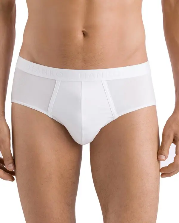 Hanro Cotton Essentials Briefs - White