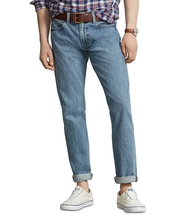 Polo Ralph Lauren Varick Slim Straight Jeans - Blue Medium
