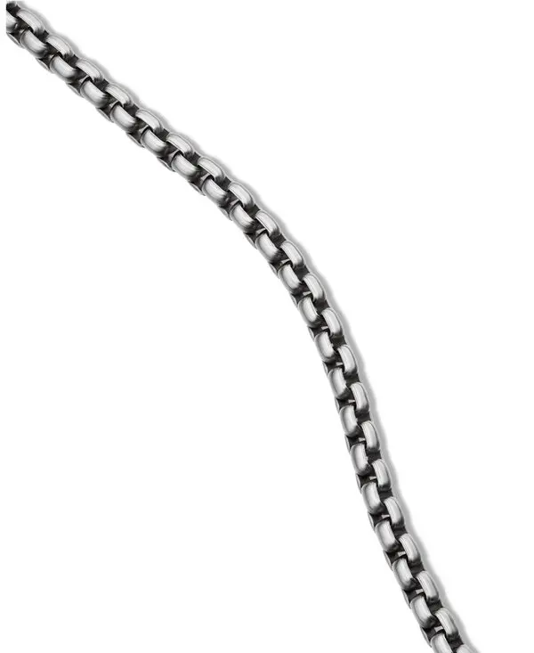 David Yurman Box Chain Necklace With Gold Accent - Silver/gold