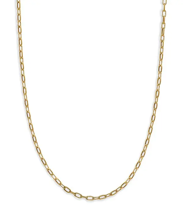 David Yurman Dy Madison Thin Chain Necklace - Gold