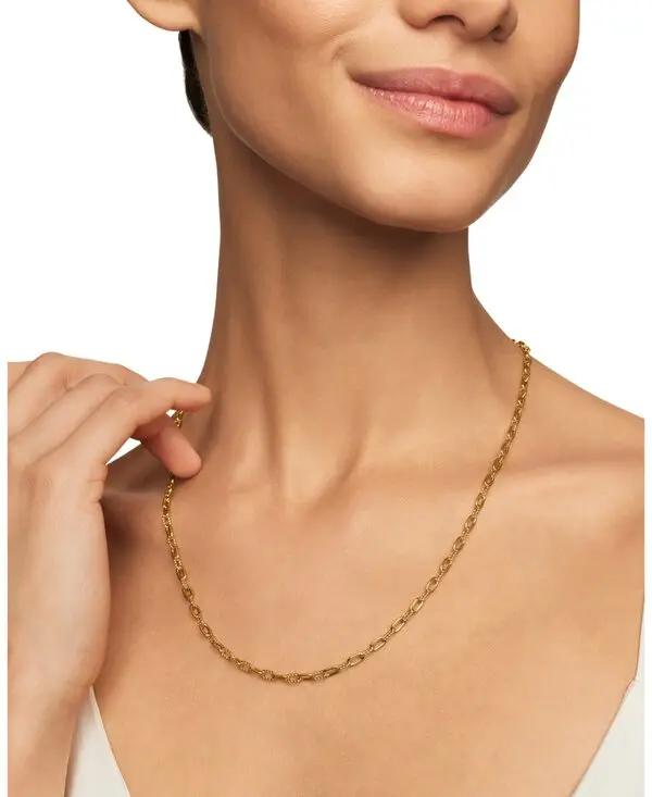David Yurman Dy Madison Thin Chain Necklace