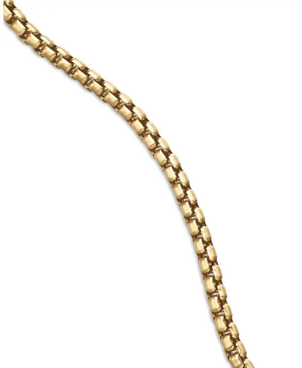 David Yurman 18k Yellow Small Box Chain - Gold
