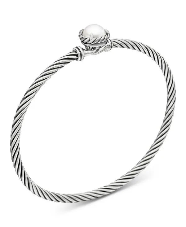 David Yurman Chatelaine Bracelet With Cultured Freshwater
