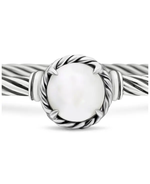David Yurman Chatelaine Bracelet With Cultured Freshwater