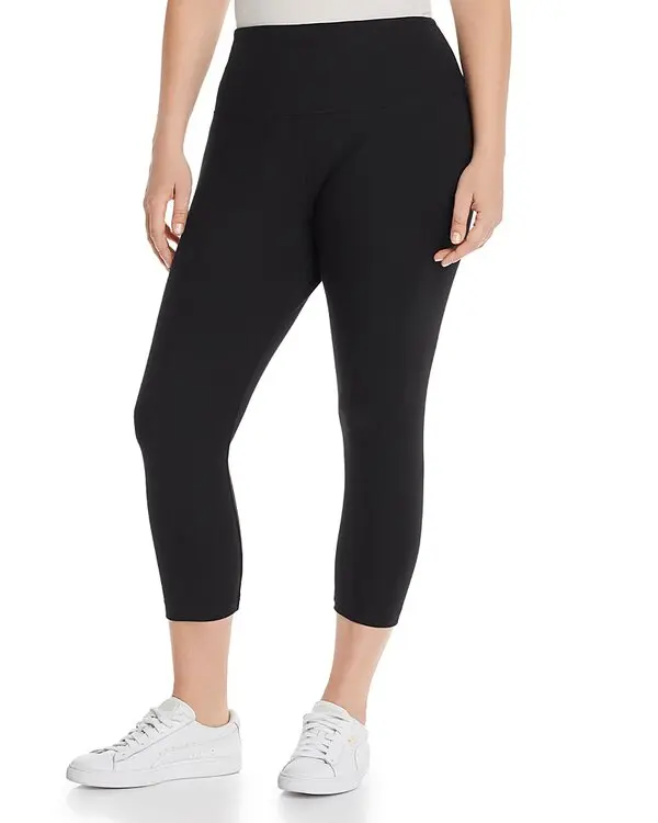 Lyssé Cotton Stretch Cropped Leggings
