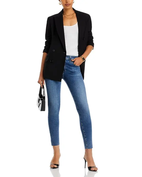 Ag Farrah High-rise Ankle Skinny Jeans