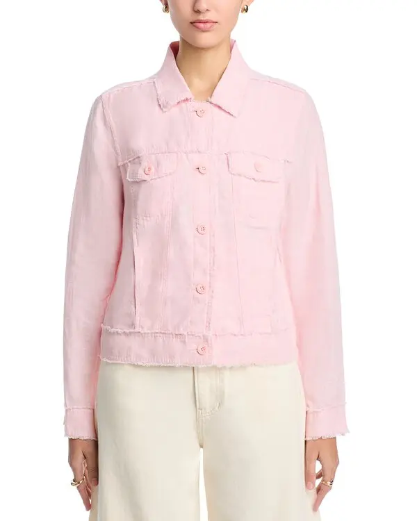 Tommy Bahama Two Palms Linen Jacket - Light Salmon