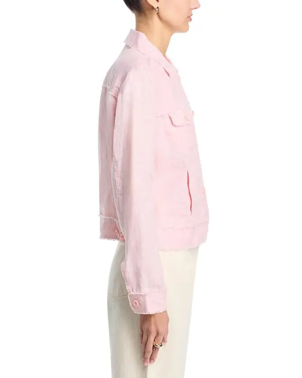 Tommy Bahama Two Palms Linen Jacket - Light Salmon