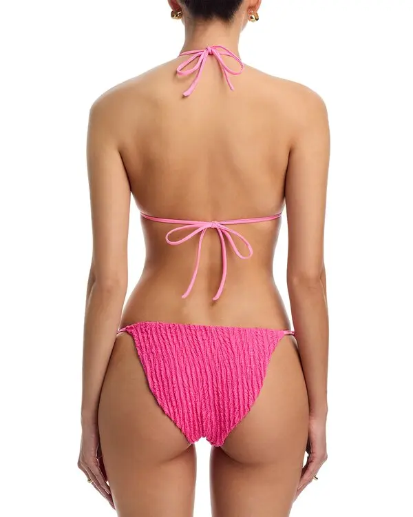 Peixoto Benji Triangle Bikini Top - Pink Weave