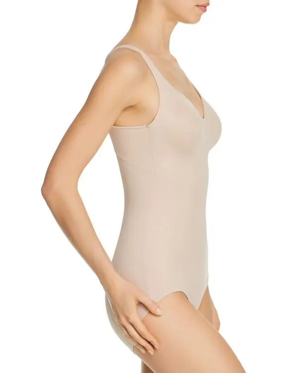 TC FINE INTIMATES Wonderful U Collection Bodysuit - Warm Beige