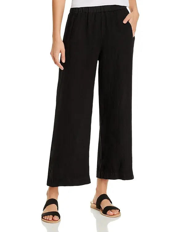 Velvet By Graham & Spencer Wide Leg Pants - Black