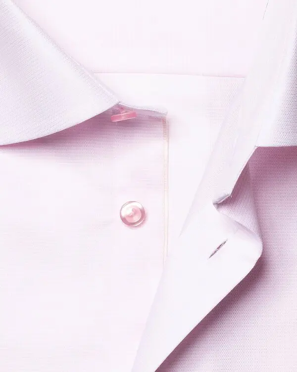 Eton Slim Fit Textured Dress Shirt