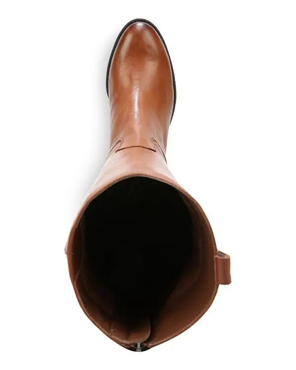 Sam Edelman Penny Leather Riding Boots - Whiskey