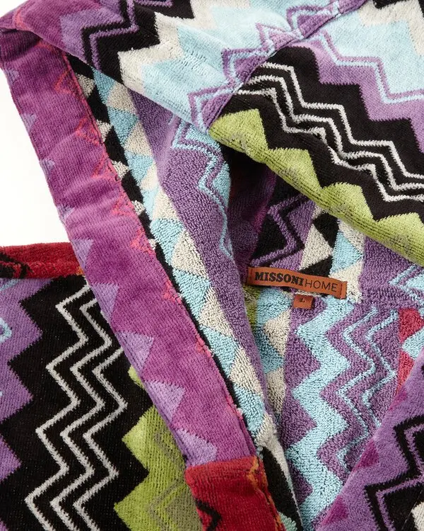 Missoni Giacomo Hooded Bathrobe - Aranci
