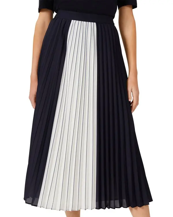 HOBBS LONDON Pleated Midi Skirt