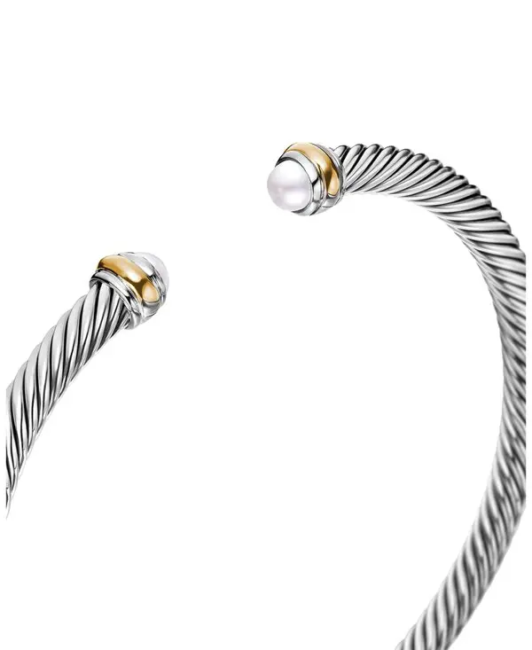 David Yurman Classic Cable Bracelet - Pearl