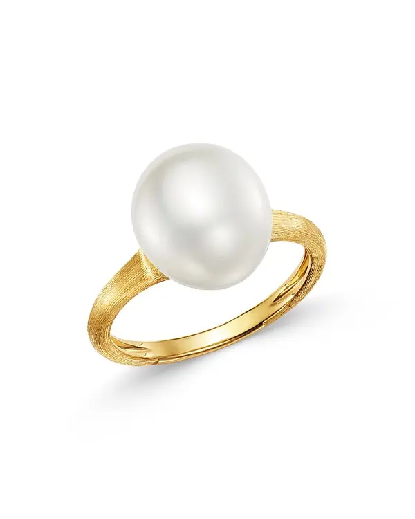 Marco Bicego 18k Yellow Gold Ring With Pearl - White/gold