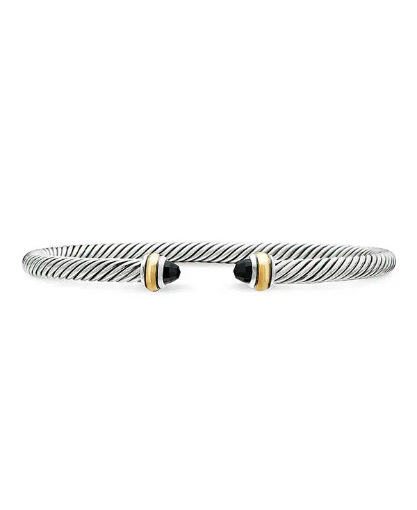 David Yurman Classic Cable Bracelet - Black Onyx