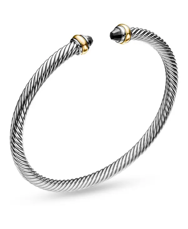 David Yurman Classic Cable Bracelet - Black Onyx