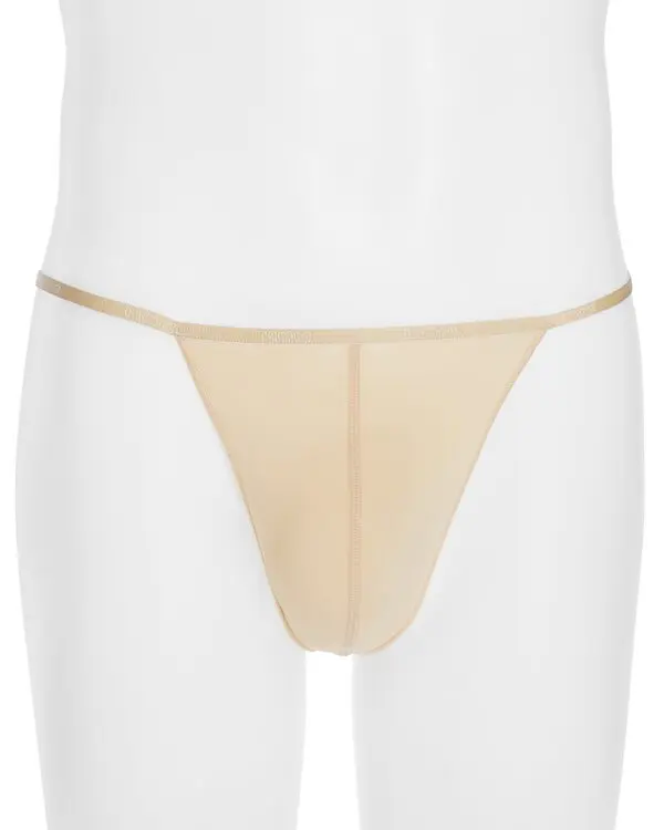 HOM Plumes G-string Thong - Beige
