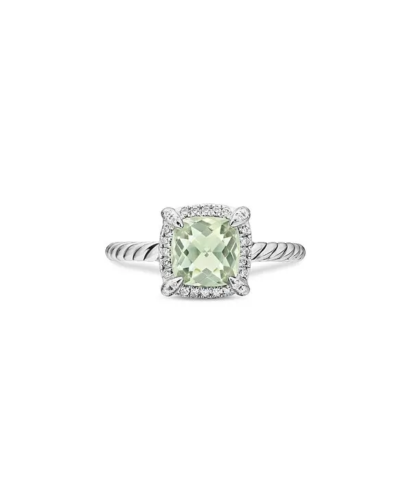 David Yurman Petite Chatelaine Ring - Prasiolite