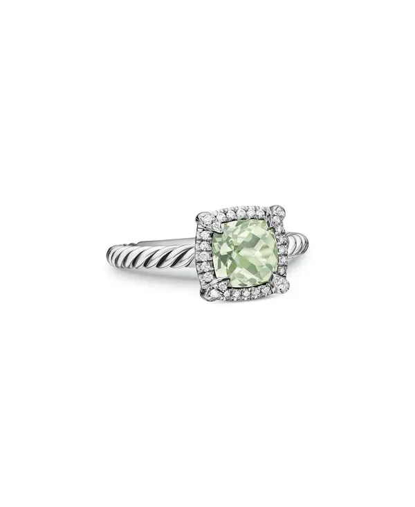 David Yurman Petite Chatelaine Ring - Prasiolite