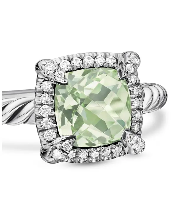 David Yurman Petite Chatelaine Ring - Prasiolite