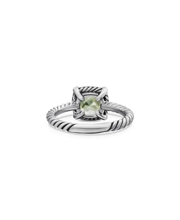 David Yurman Petite Chatelaine Ring - Prasiolite