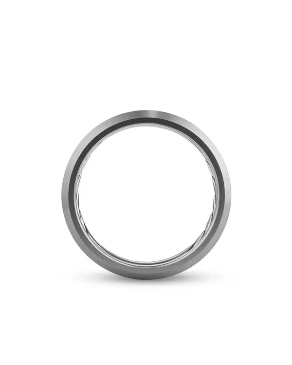David Yurman Mm Beveled Band - Silver