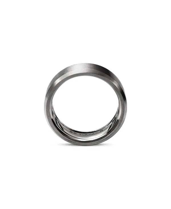 David Yurman Mm Beveled Band - Silver