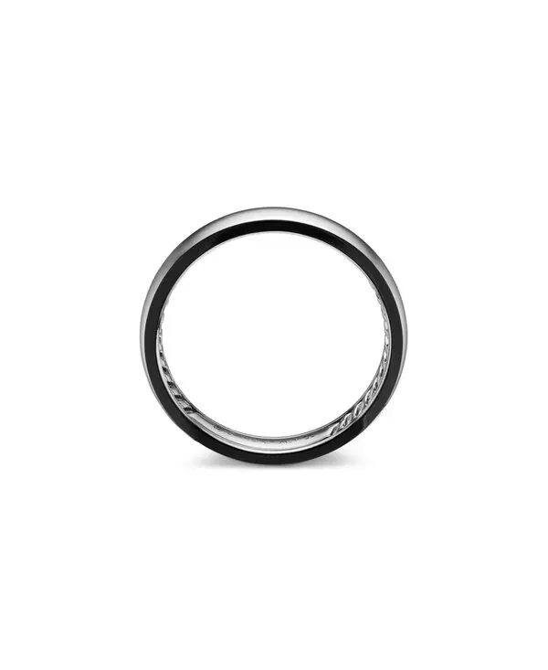 David Yurman Titanium Band Ring - Silver
