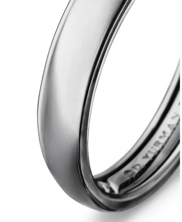 David Yurman Titanium Band Ring - Silver
