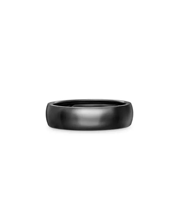 David Yurman Titanium Classic Band - Black Titanium