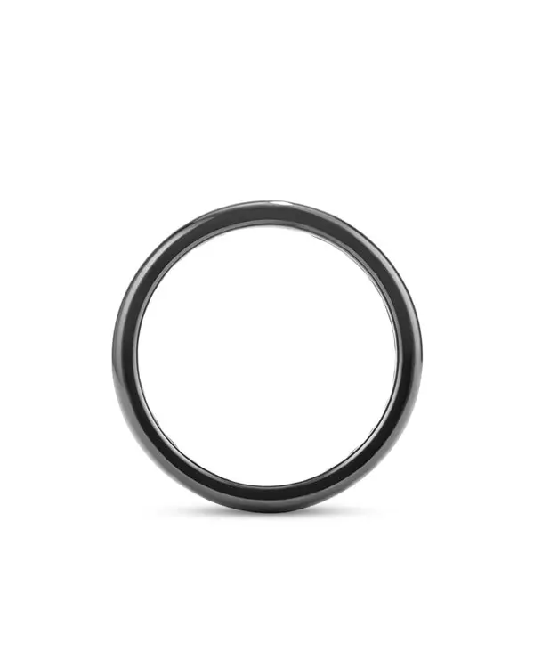 David Yurman Titanium Classic Band - Black Titanium