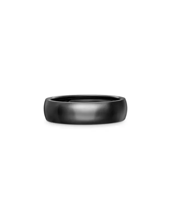 David Yurman Titanium Classic Band - Black Titanium