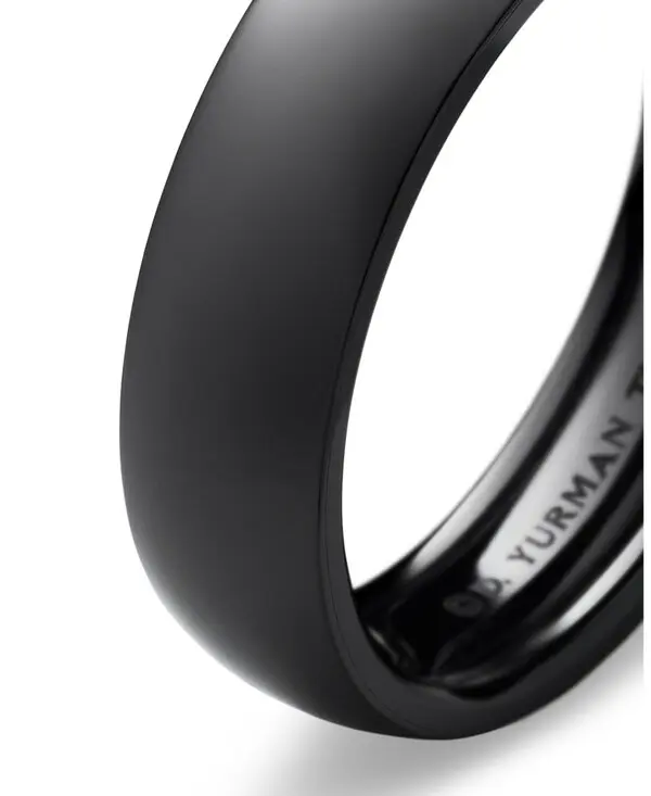 David Yurman Titanium Classic Band - Black Titanium