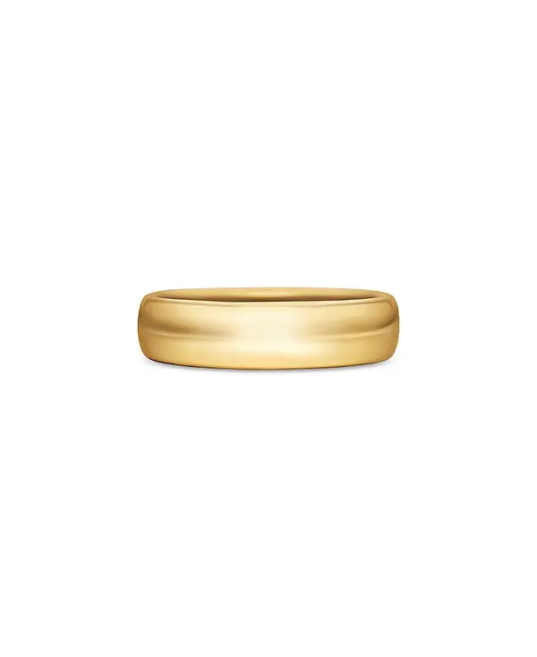 David Yurman Classic Band Ring - Gold