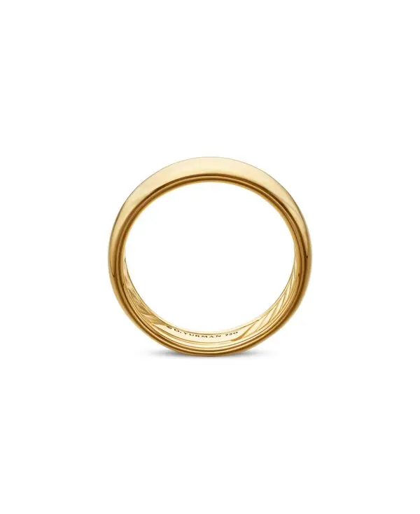 David Yurman Classic Band Ring - Gold