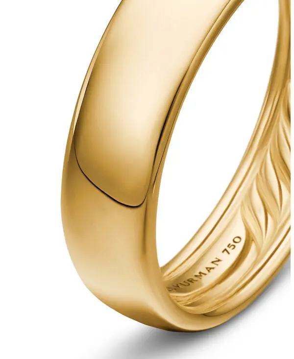 David Yurman Classic Band Ring - Gold