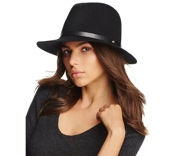 Rag & Bone Floppy Brim Fedora - Pecan | Editorialist display picture 1