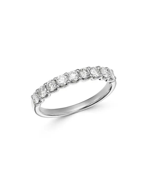Bloomingdale'S Diamond Band In 14k Gold 0.60 Tcw - White