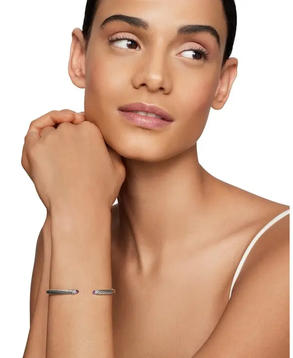 David Yurman Cable Classics Bracelet With Diamonds
