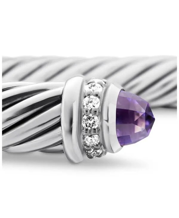 David Yurman Cable Classics Bracelet With Diamonds