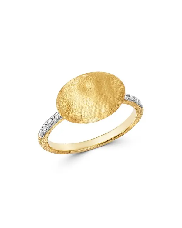Marco Bicego 18k Yellow Gold Siviglia Diamond Ring - White/gold