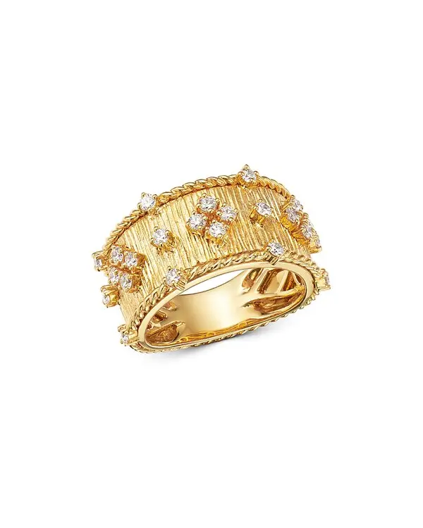 Bloomingdale'S Diamond Band In 18k Yellow Gold - White/gold