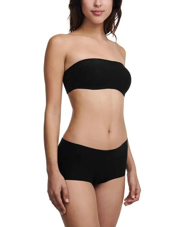 Chantelle Soft Stretch Padded Bandeau Bra - Black