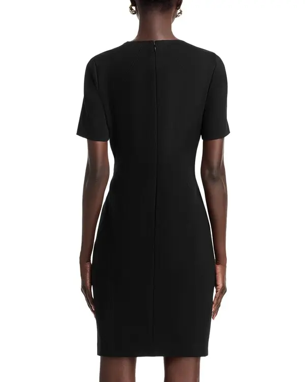 T Tahari Judianne Fitted Sheath Dress In Black - 25% Off | Editorialist