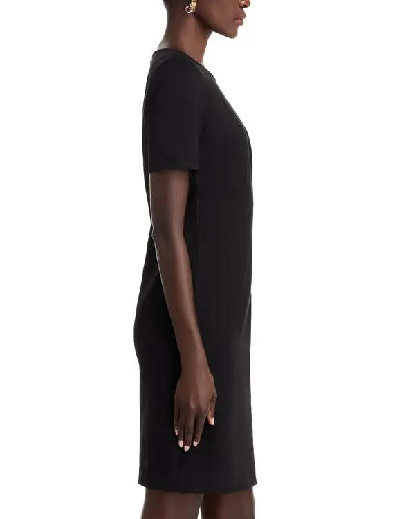 T Tahari Judianne Fitted Sheath Dress - Black