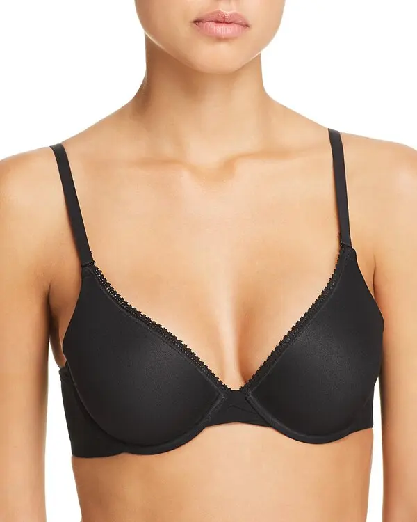 ON GOSSAMER Mesh Convertible T-shirt Bra - Black