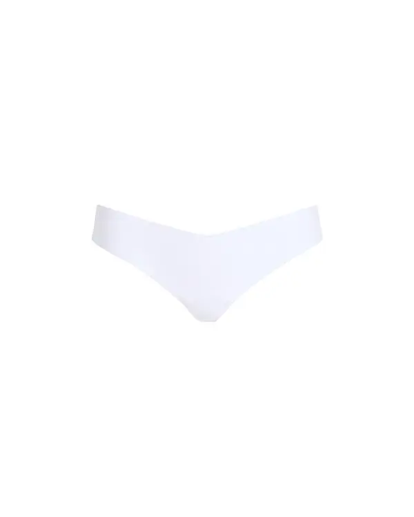 Commando Technical Cotton-blend Thong - White